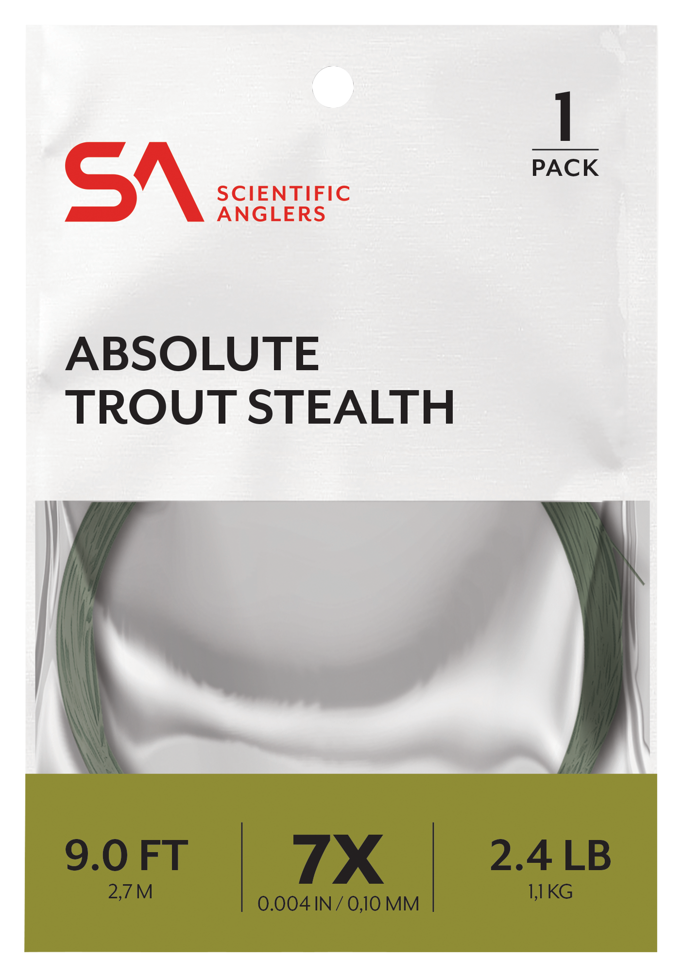 Scientific Anglers Absolute Trout Stealth Tapered Leader | Bass Pro Shops